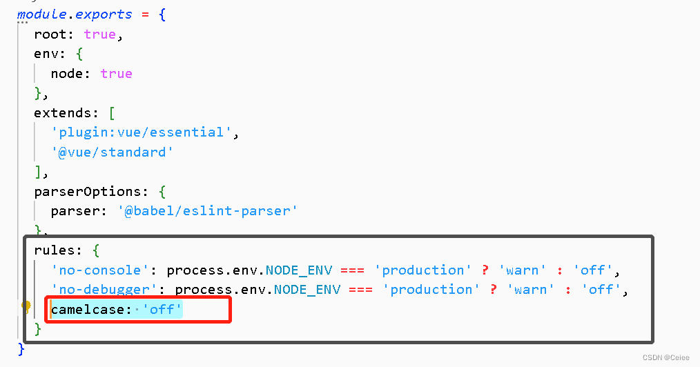 插件 eslint 报错：Identifier ‘XXX‘ is not in camel case._eslint: identifier 'biz_name' is not in ...