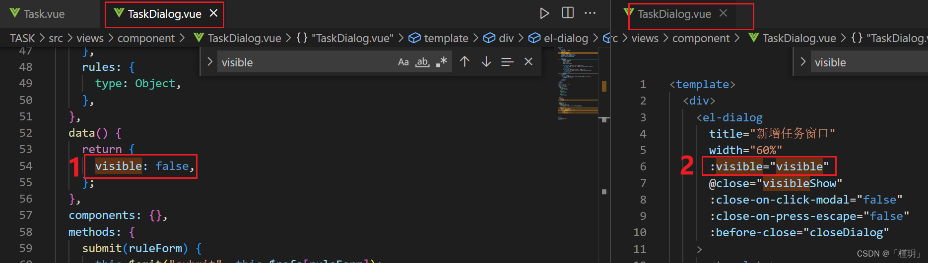 Avoid mutating a prop directly since the value will be overwritten whenever the parent ---（父子组件 ...