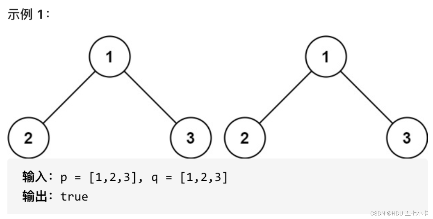 代码随想录——相同的树-CSDN博客