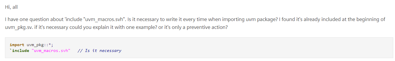 #UVM# 关于多次TB中 include “uvm_macros.svh“的疑问篇_uvm macros.svh-CSDN博客