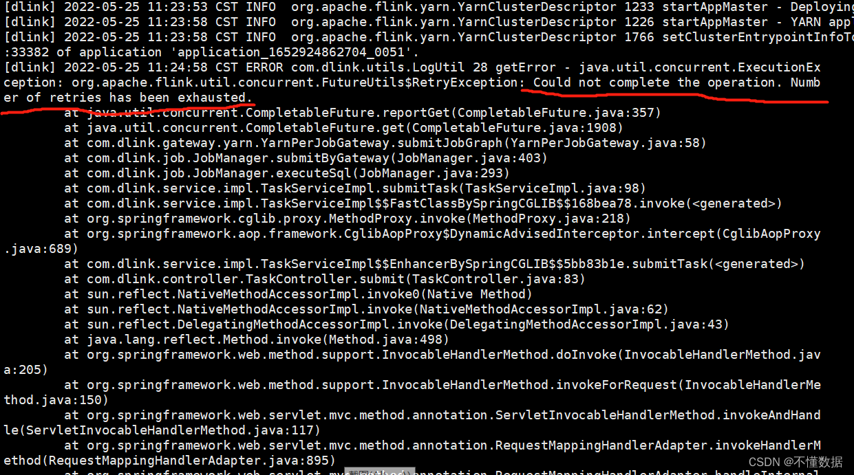 Flink Bug 记录_a typical reason for `asktimeoutexception` is that-CSDN博客