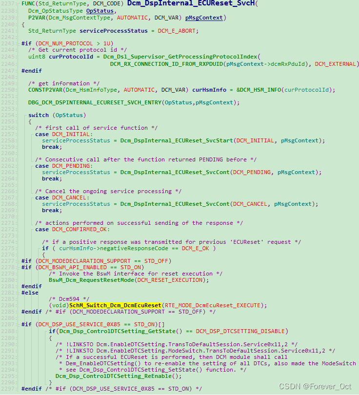 BSW： Dcm模块配置--11服务_bsw可以reset么-CSDN博客