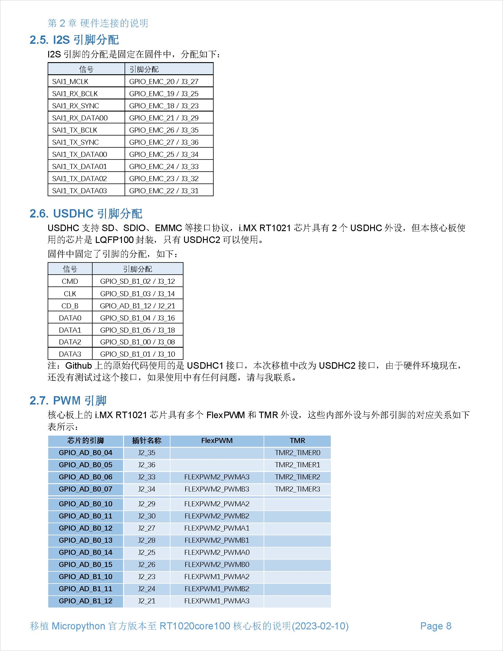 i.MX RT1021核心板的Micropython移植的相关文档_rt1021 micropython-CSDN博客