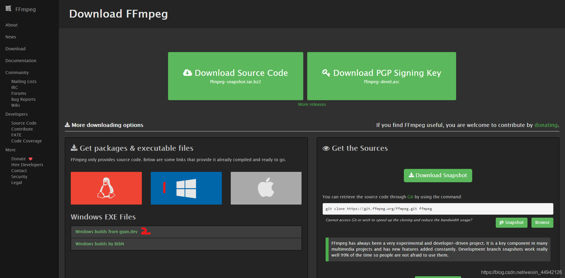 Window下报错：‘ffmpeg‘ 不是内部或外部命令，也不是可运行的程序 或批处理文件。_ffmpeg' 不是内部或外部命令,也不是可运行的程序 或批处理文件。-CSDN博客