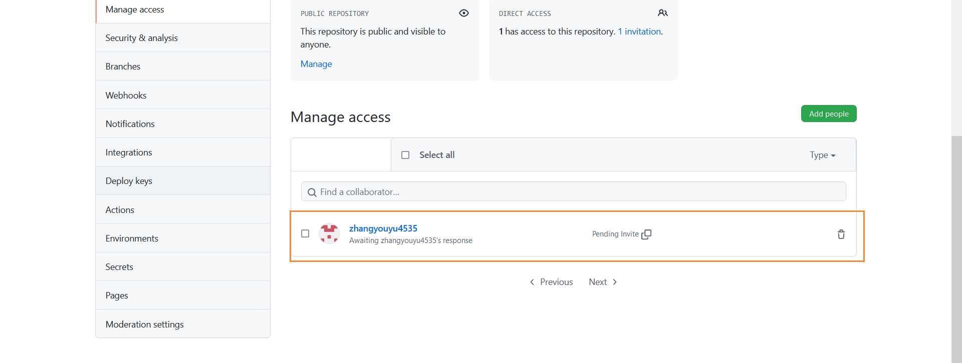 Git 第六章 GitHub操作 -- GitHub团队内部协作（邀请别人进入团队 & 如何同意团队请求）_github如何接受别人的邀请 ...