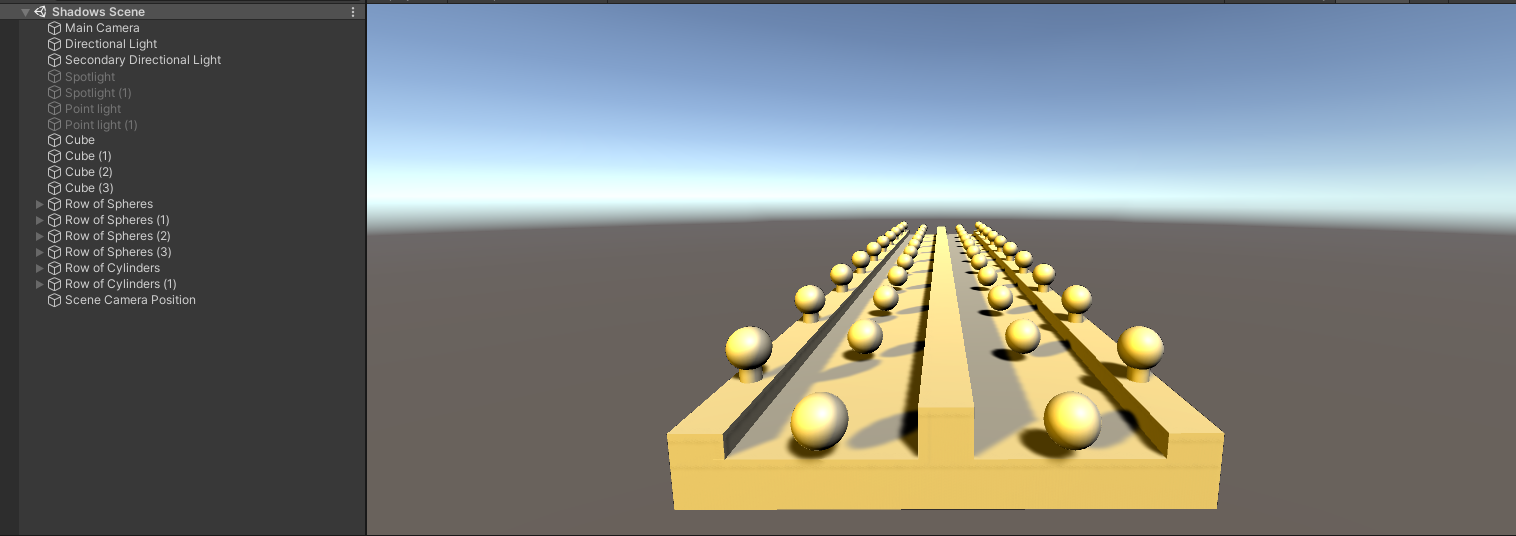 Unity中的shadows（一）_unity中聚光灯与方向光的阴影处理方式差别-CSDN博客