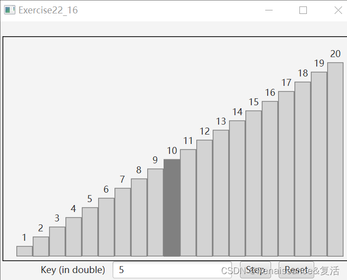JavaFX、二分查找动画-CSDN博客