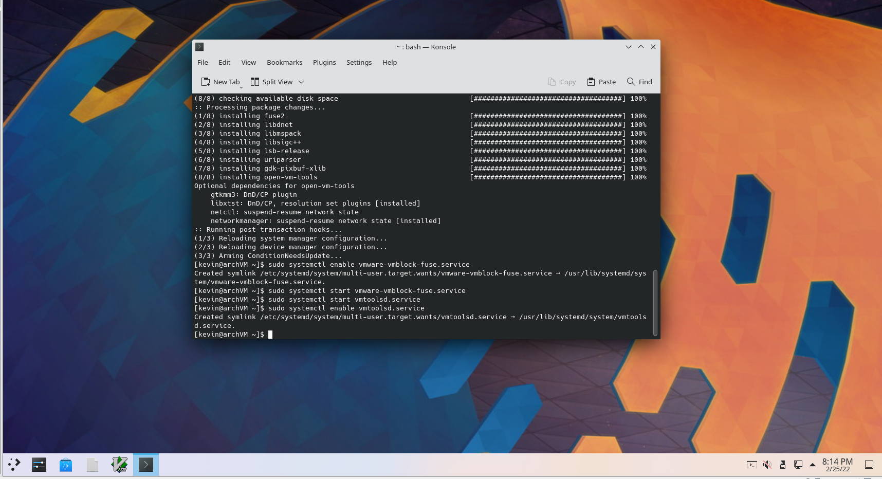 ArchLinux的用户配置和KDE安装_archlinux kde-CSDN博客