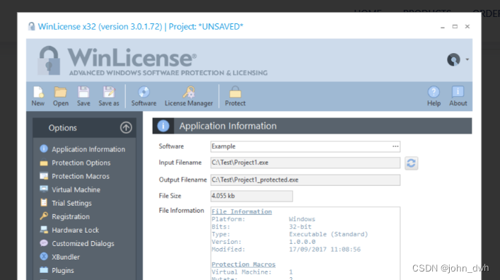 WinLicense 3.1.3.0 Crack-CSDN博客