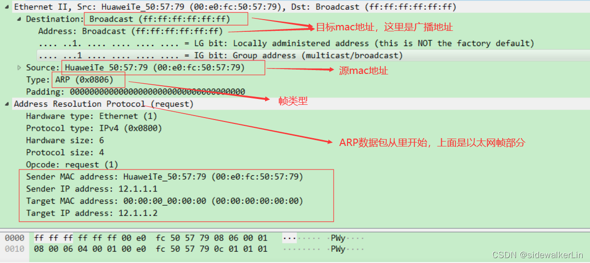 计算机网络-----ARP协议_arp数据包格式-CSDN博客