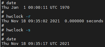 linux hwclock硬件时钟_hwclock–w保存后重启会变吗-CSDN博客
