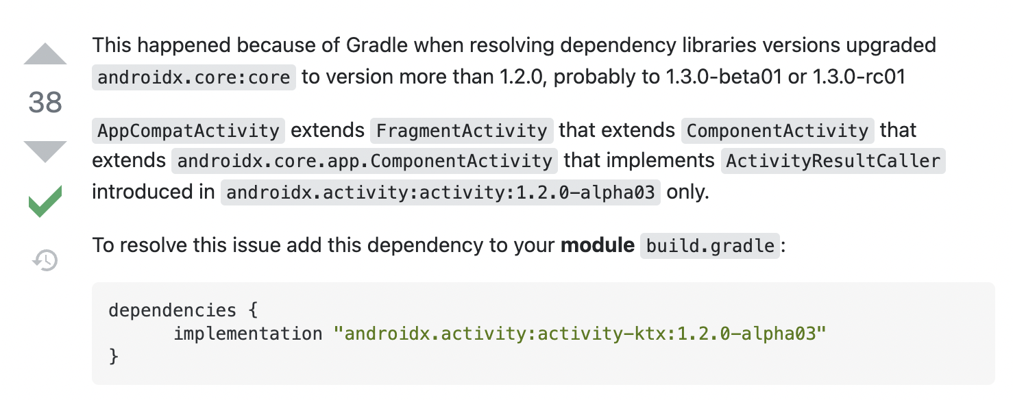 无法访问 androidx.activity.result.ActivityResultCaller or ActivityResultRegistryOwner_cannot access ...