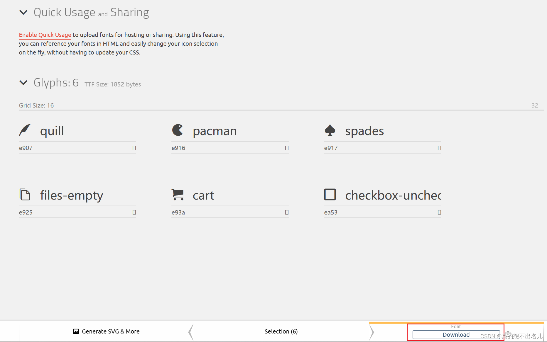 icoMoon字体图标的使用_icomoon.woff-CSDN博客