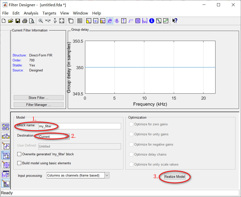 Matlab Simulink设计滤波器_matlab滤波器设计工具-CSDN博客