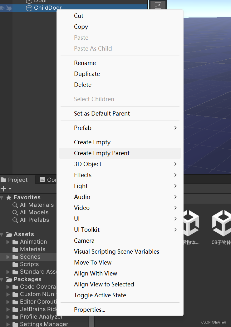 T06_unity人物子物体动画 c#_unity人物动画怎么播放-CSDN博客