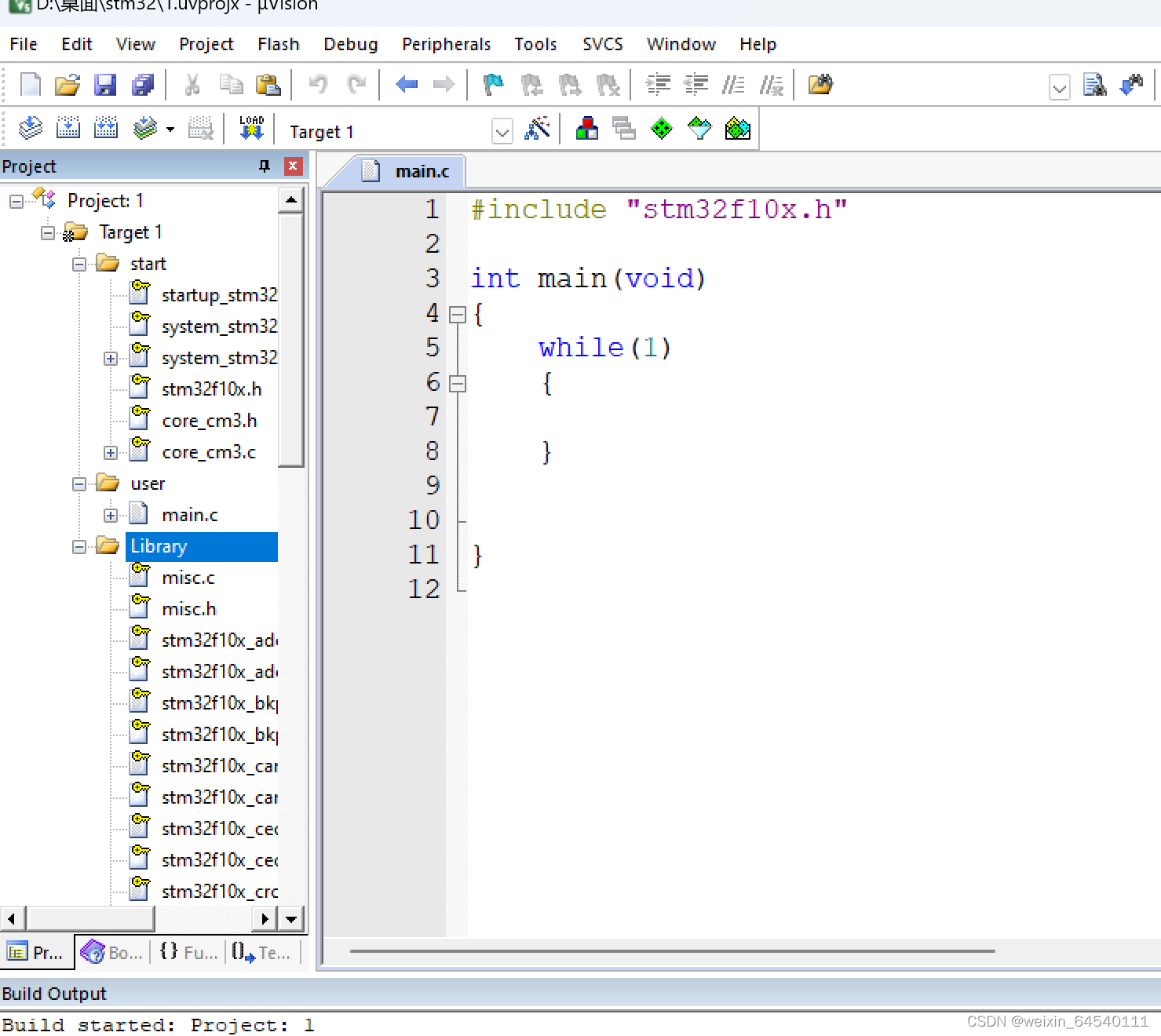 STM32F1入门_stm32f1标准库-CSDN博客