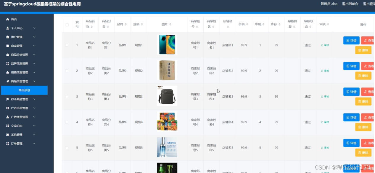 基于web技术的电商后台管理系统系统设计与实现基于web的电商后台管理系统的设计与实现 Csdn博客