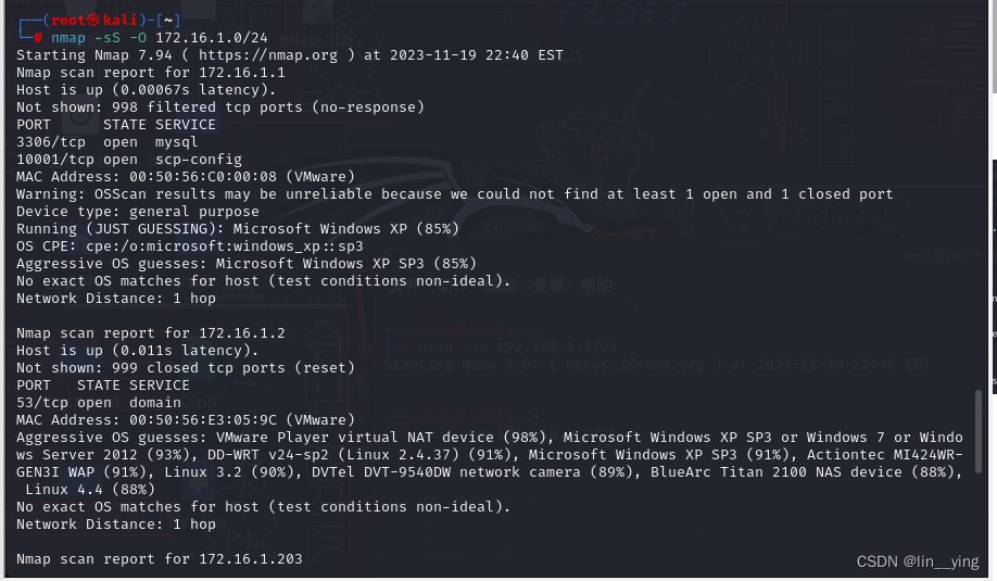 NMAP使用技巧和漏洞扫描_nmap扫描漏洞-CSDN博客