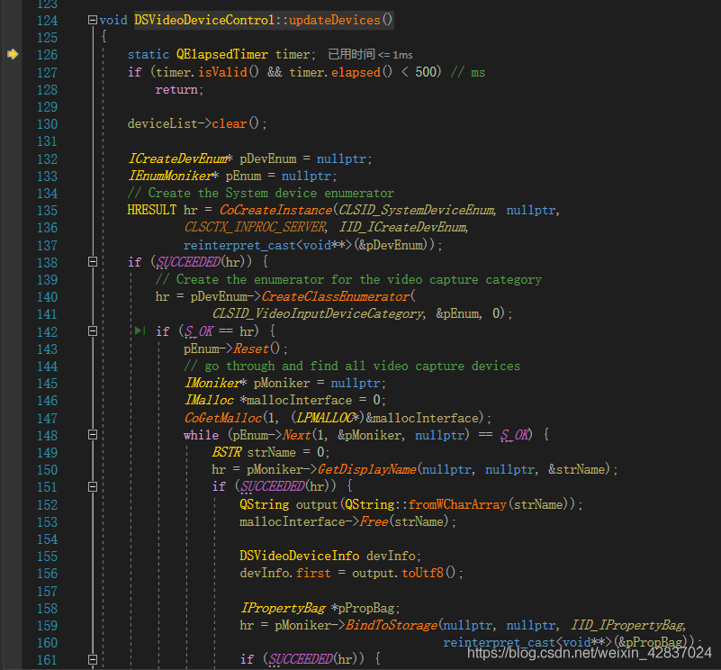 windows c++ directShow com 获取本机摄像头列表以及分辨率_c++ directshow 调用摄像头-CSDN博客
