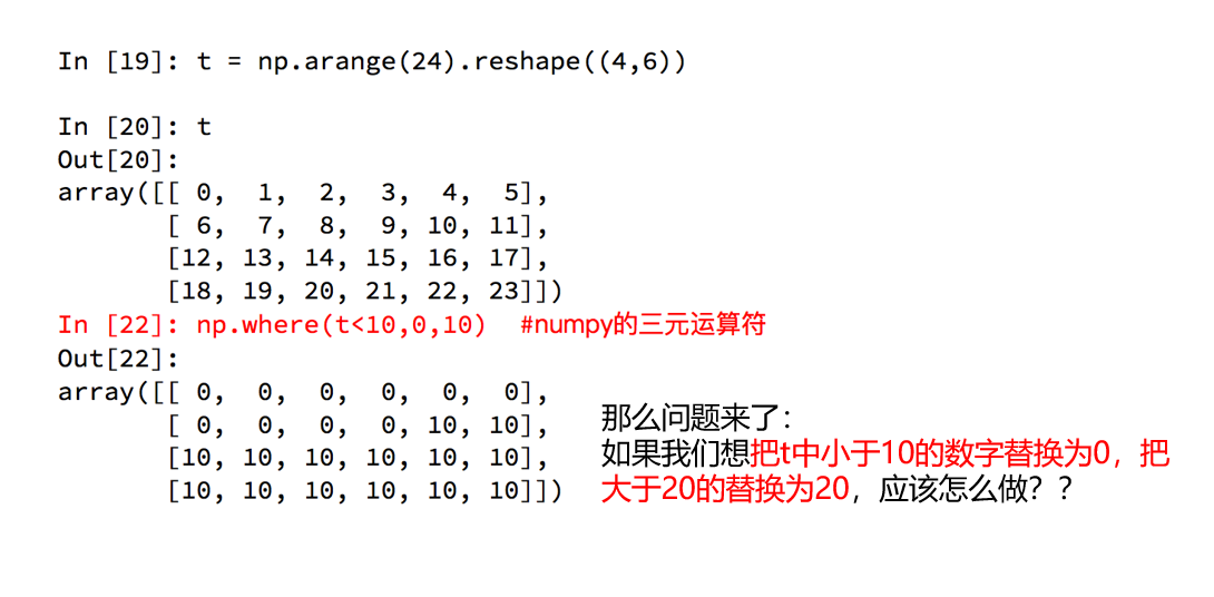 科学计算工具numpy-ndarray的矩阵处理，索引切片，拼接，函数，数组转换以及nan等_ndarray把某个数转为nan-CSDN博客