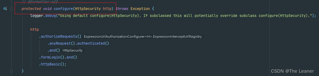 Spring Security源码解析（四）_configure(websecurity web)-CSDN博客