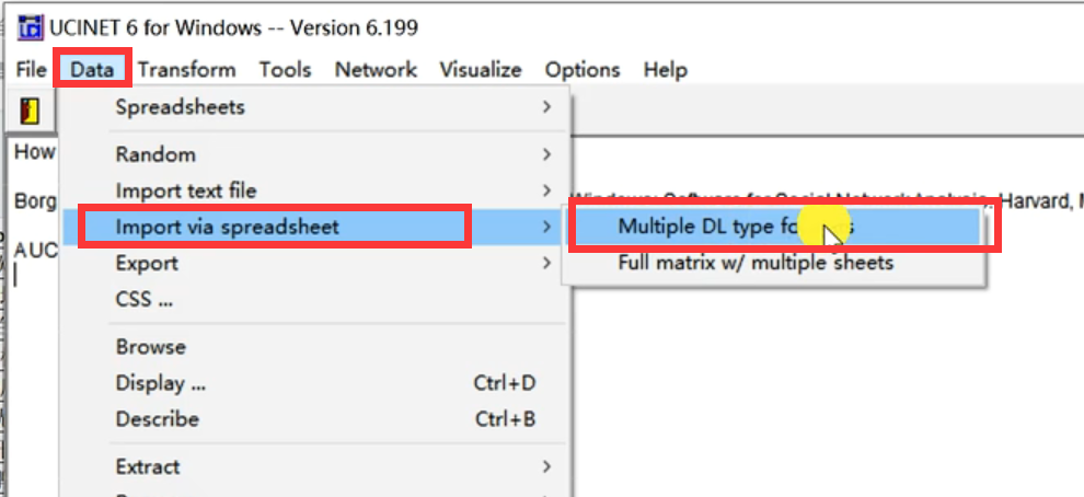 【社会网络分析第3期】ucinet基础功能使用-CSDN博客