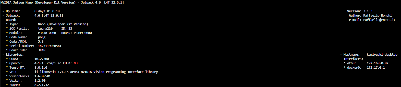 jetson nano jacksdk4.6中cuda，cudnn，tensorrt的版本查看_jetson4.6对应的cuda、-CSDN博客