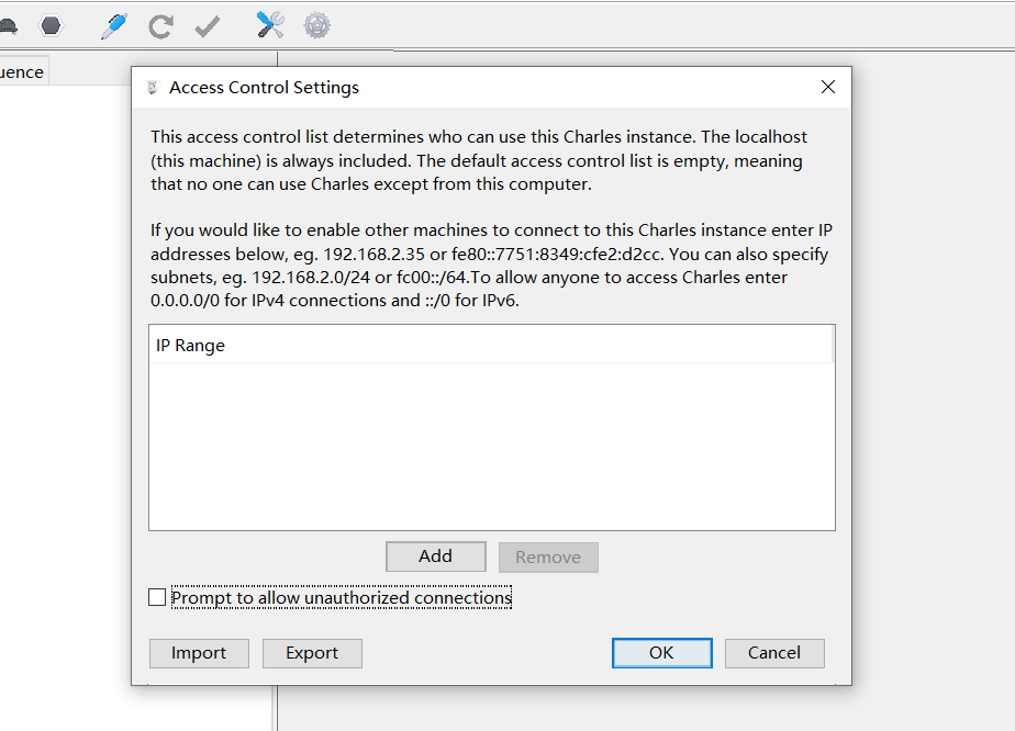 charles ———— Access control settings 访问控制设置_charles access control settings-CSDN博客