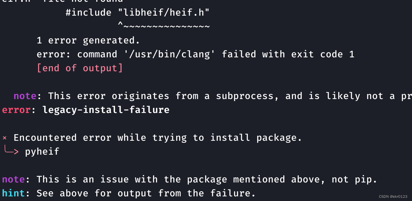 【bug解决】mac安装pyheif库报错解决_pyheif安装-CSDN博客