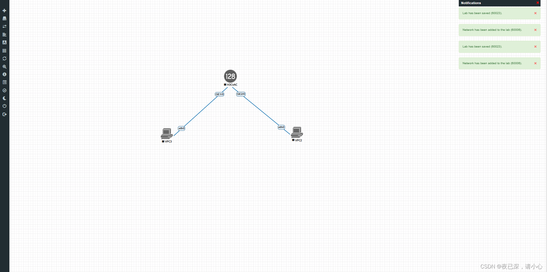 Eveng社区版初次使用(1) -两台VPCS互相ping通_eveng中vpcs-CSDN博客