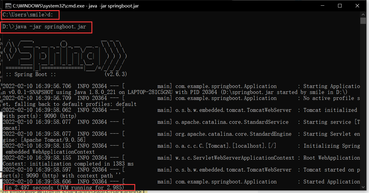 springboot项目打成jar包和war包，并部署（快速打包部署）_springboot springsecurity 打war包-CSDN博客
