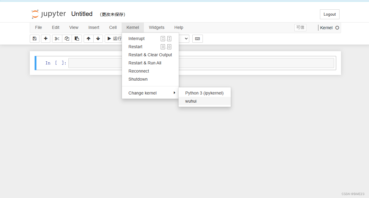 双击ipynb文件便可在网页上面直接打开、jupyter Notebook打开d盘中或者其他路径中文件 Csdn博客