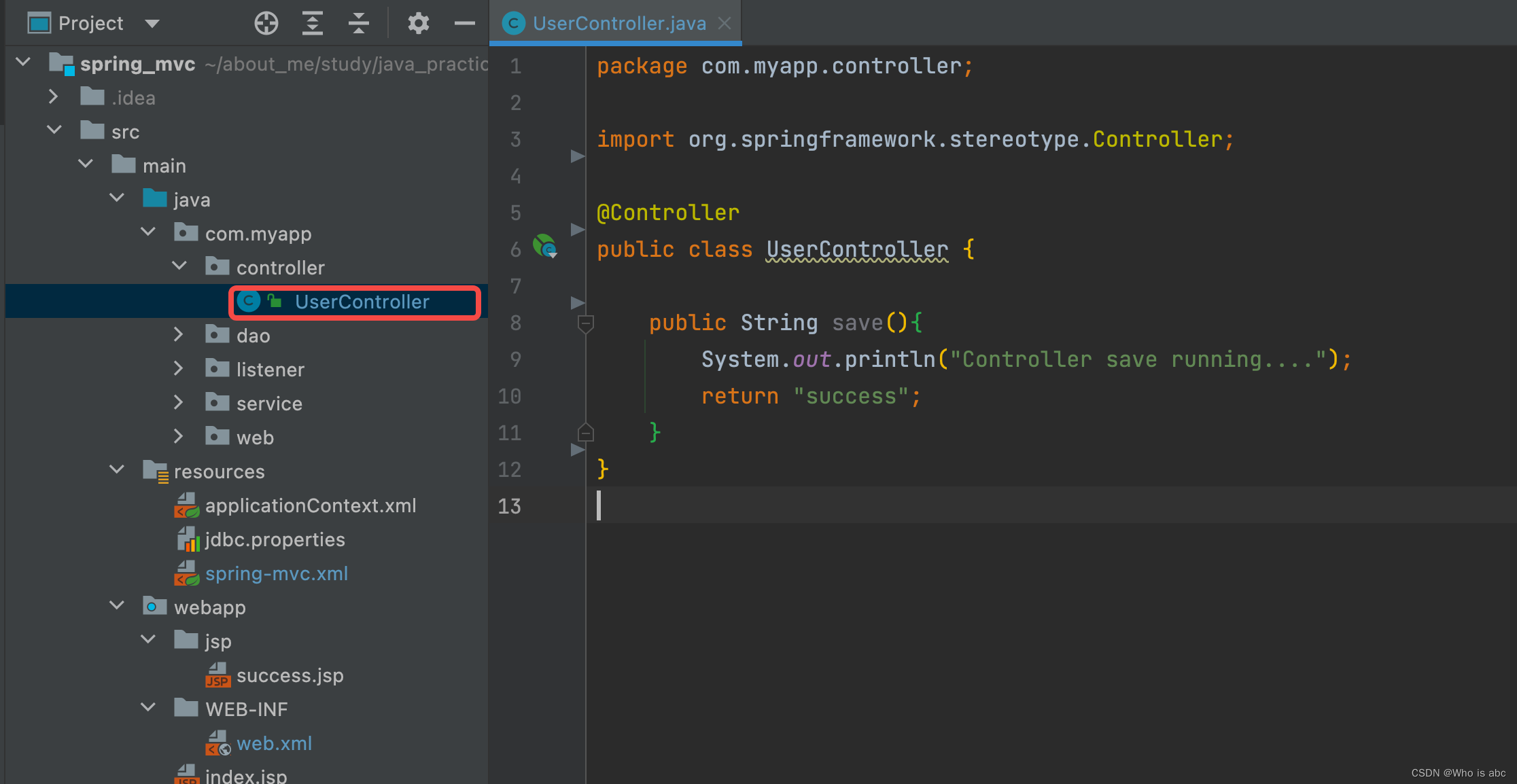 spring mvc快速入门（一个超简单的demo）-超详细（ssm的课程笔记）_spring mvc demo-CSDN博客