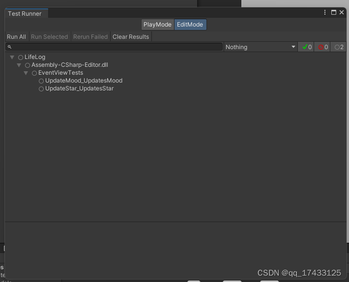 Unity单元测试笔记 Unity 单元测试 Csdn博客