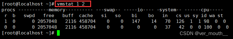优化命令之vmstat——监控虚拟内存、进程、cpu_vmstat命令可以监控哪些信息-CSDN博客