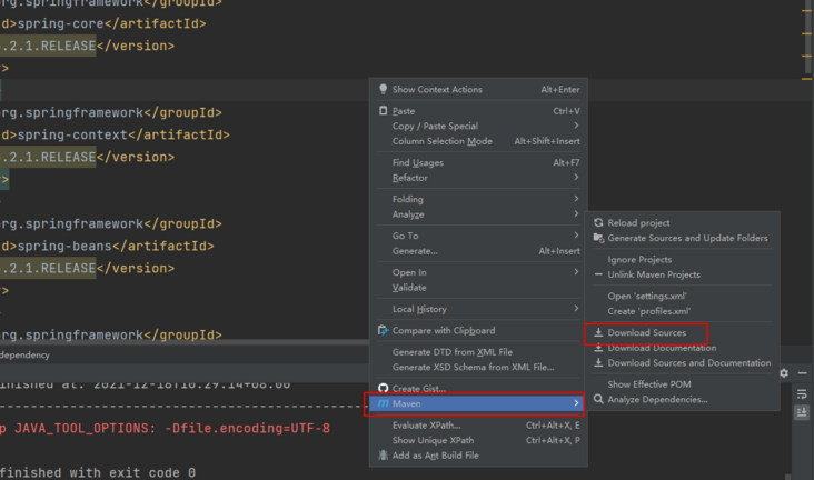 idea+maven(国内源)安装spring环境配置+采坑_idea中maven配置spring5-CSDN博客