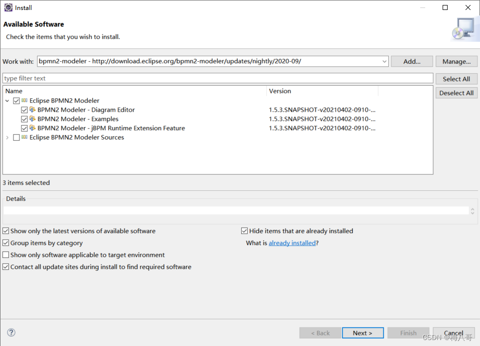 eclipse bpmn插件安装_eclipse bpmn2 modeler插件-CSDN博客