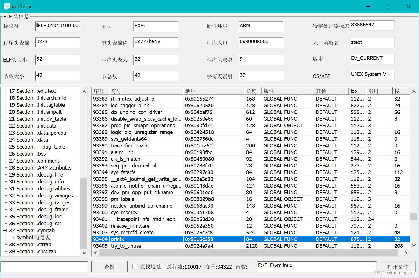 ELF解析工具 —— 使用介绍_elf文件用什么打开-CSDN博客