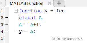 Matlab Function模块如何保存变量值供下一周期使用_matlab的function函数里面的数值如何保存下来-CSDN博客