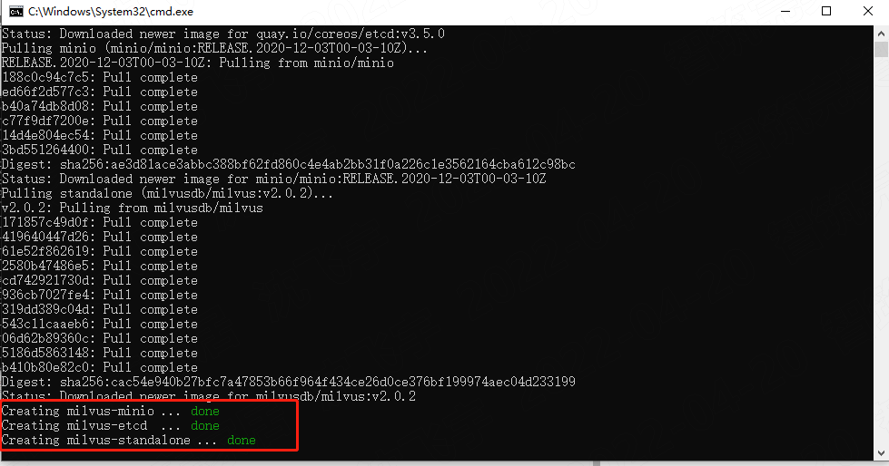 Windows下docker安装milvus Windows Milvus 安装 Csdn博客