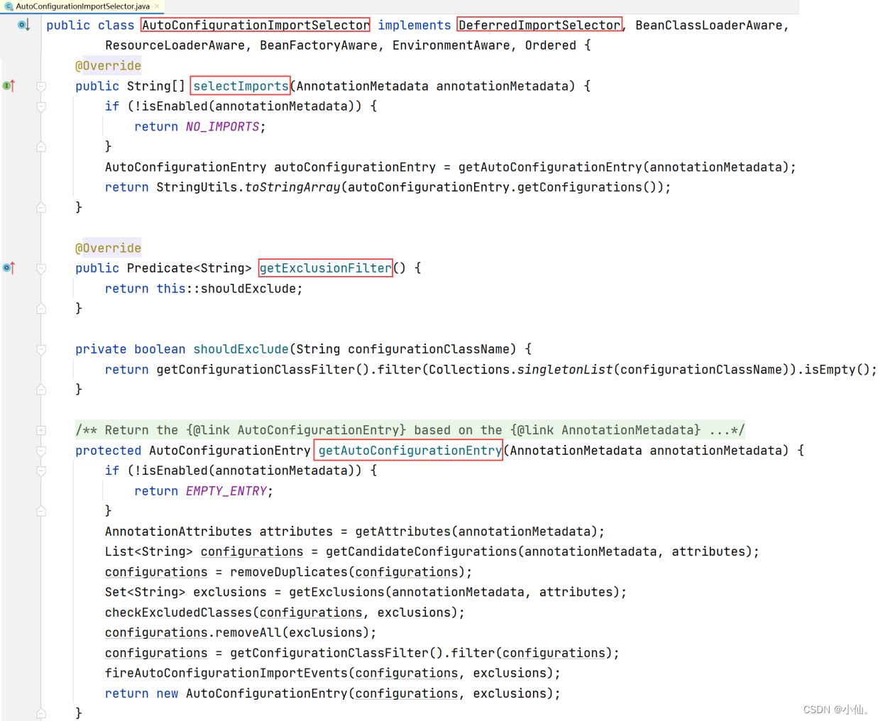 Springboot——》 Enableautoconfiguration注解 Org Springframework Boot Autoconfigure Enableautoc Csdn博客