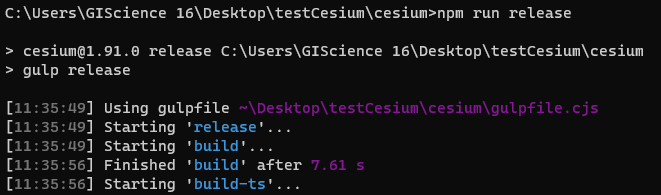 cesium源码编译运行_documentation not available. please run the "build-CSDN博客