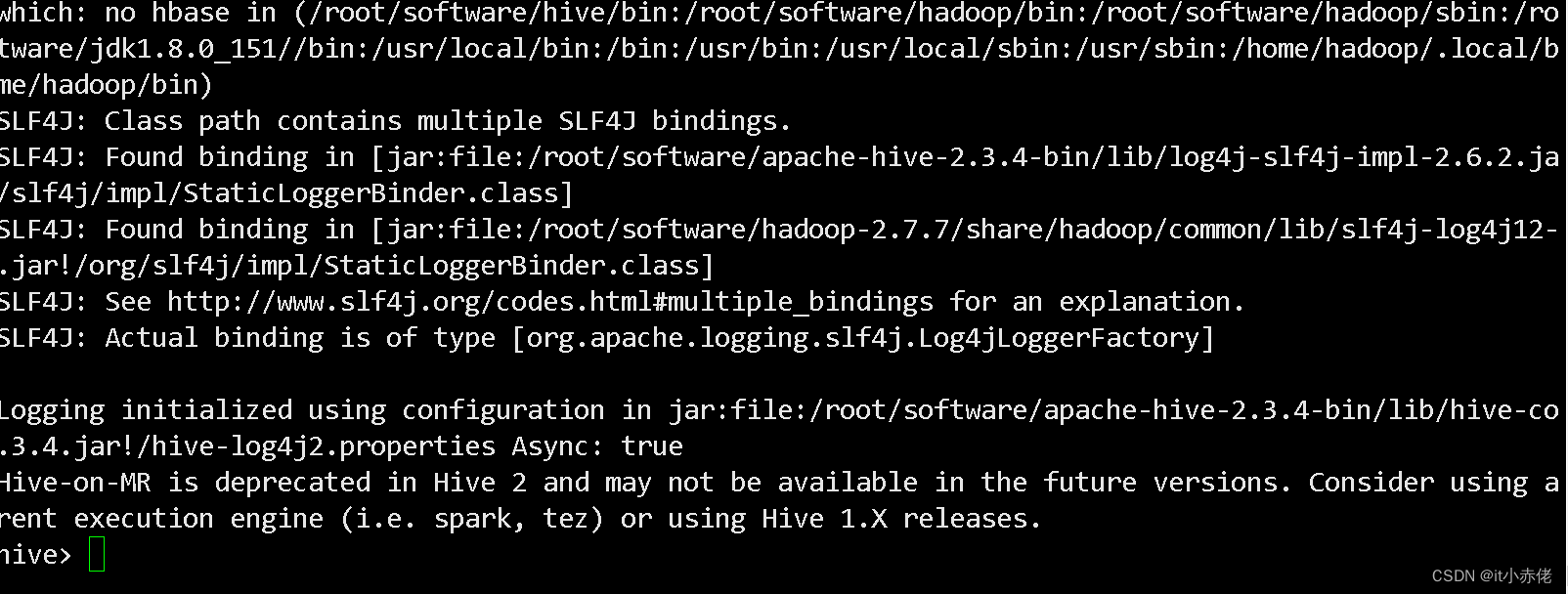 大数据分析入门-hive的安装部署(hive-2.3.4)基于mysql-5.7.38_hive2.3.4 mysql版本-CSDN博客