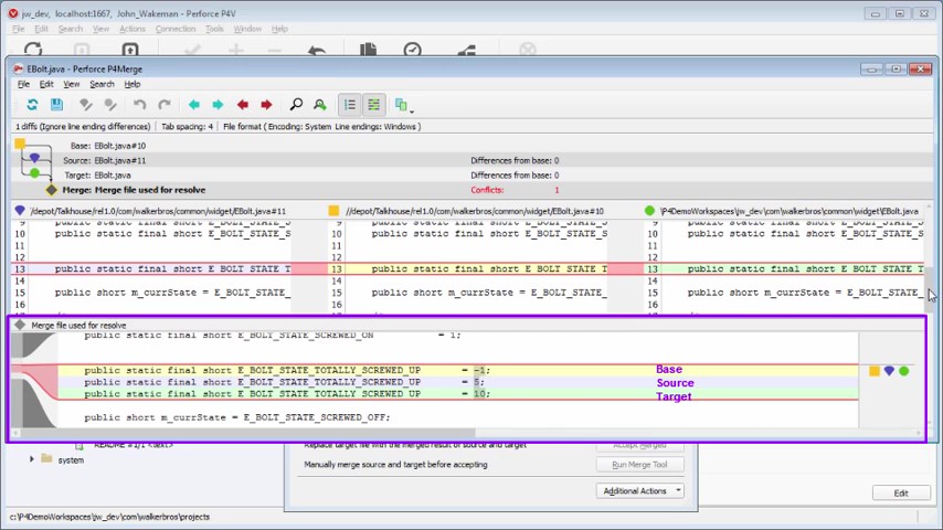 翻译P4V官方教程（5）Resolving Conflicts in P4V_p4v 汉化-CSDN博客