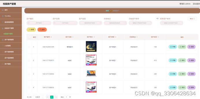 基于javaspringbootvue的校园资产管理系统基于vuespringboot技术的学校公共财产管理系统需求分析 Csdn博客