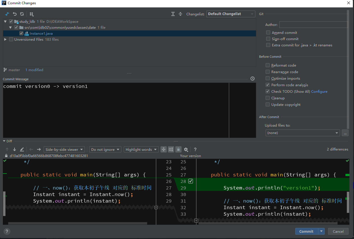 Git第七章：3.git接管idea代码后如何切换代码版本_git checkout revision-CSDN博客