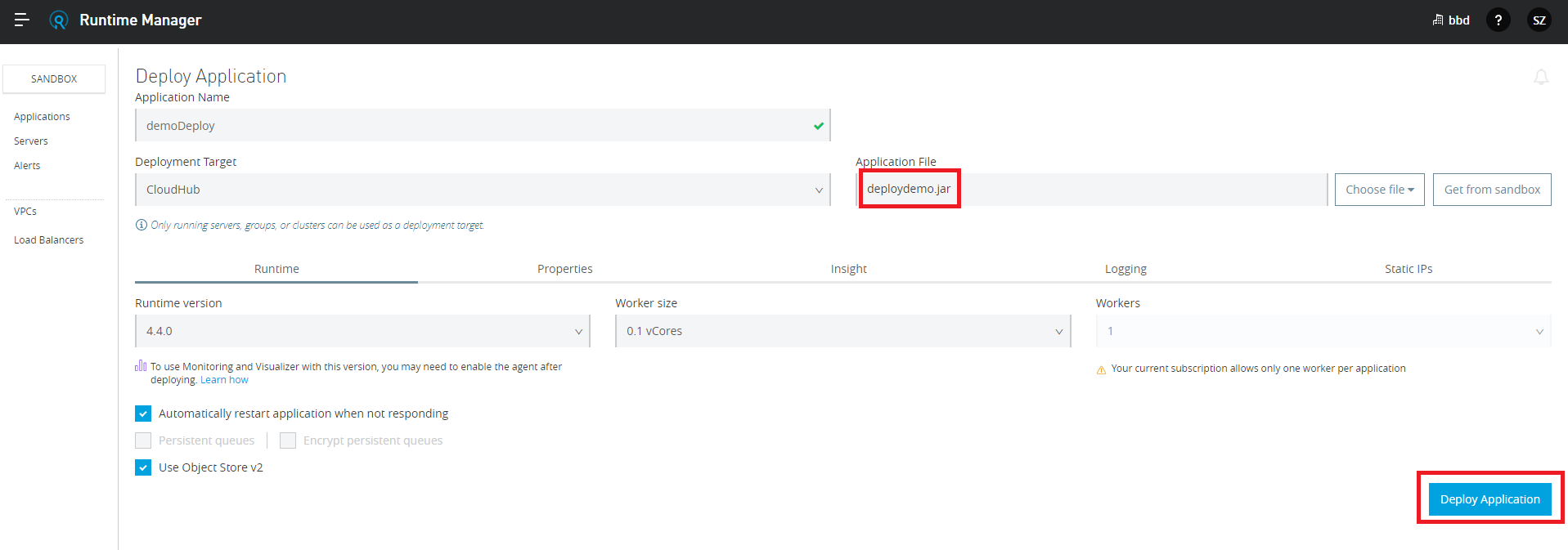 MuleSoft知识总结-23.打包和部署【Anypoint Studio - Runtime Manager】_anypoint ...