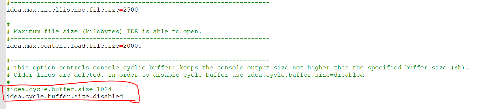 IDEA控制台console显示行数设置_idea console行数-CSDN博客