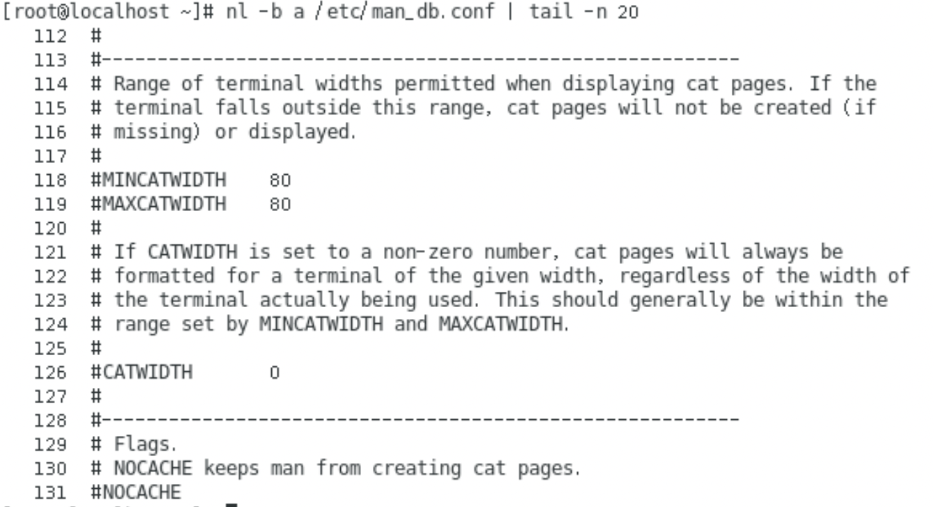 文件内容查阅命令-cat、tac、nl、more、less、head、tail、od命令_cat 最后一行-CSDN博客